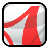 Adobe Acrobat Reader CS2 Icon - Adobe Family Icons - SoftIcons.com