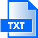 TXT File Extension Icon - File Extension Icons - SoftIcons.com