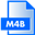 M4B File Extension Icon - File Extension Icons - SoftIcons.com