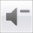 Sound Minus Icon - Light Grey Square Icons - SoftIcons.com